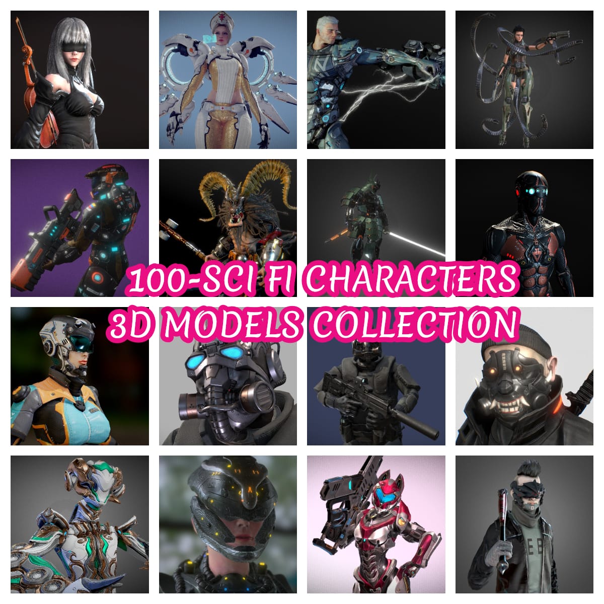 3D Model Marketplace | Royalty-Free 3D Models | deep3dsea