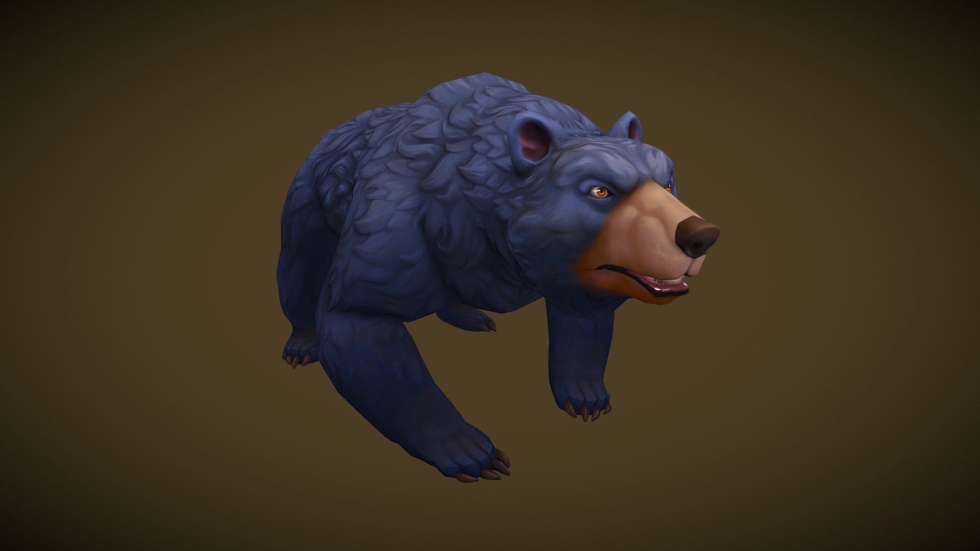 Stylized Fantasy Bear - deep3dsea