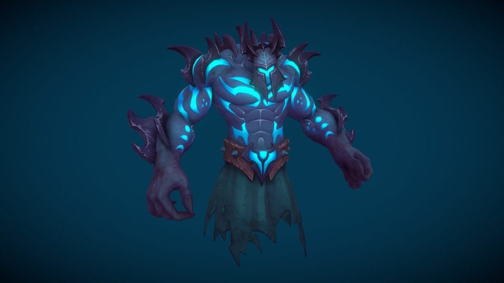 Stylized Fantasy Shadow Elemental - deep3dsea