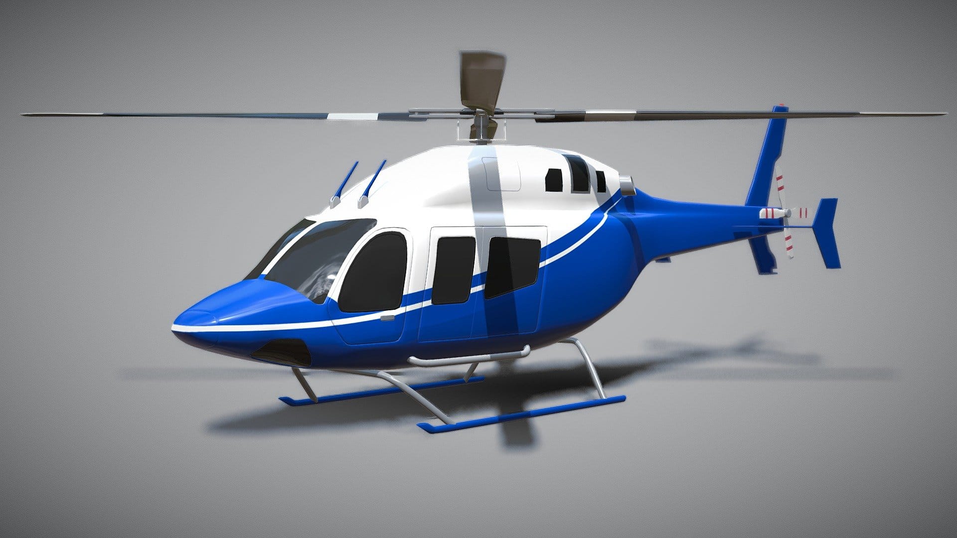 Bell 429 helicopter - deep3dsea