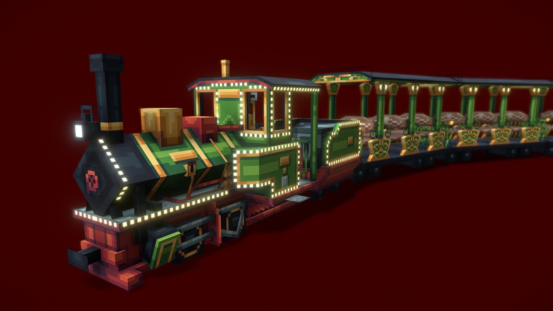 Efteling Steam Locomotive - deep3dsea