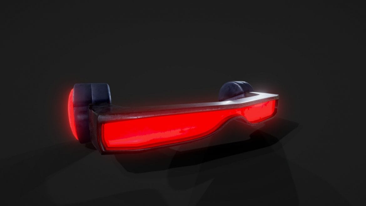 Futuristic Visor - Cyberpunk - deep3dsea