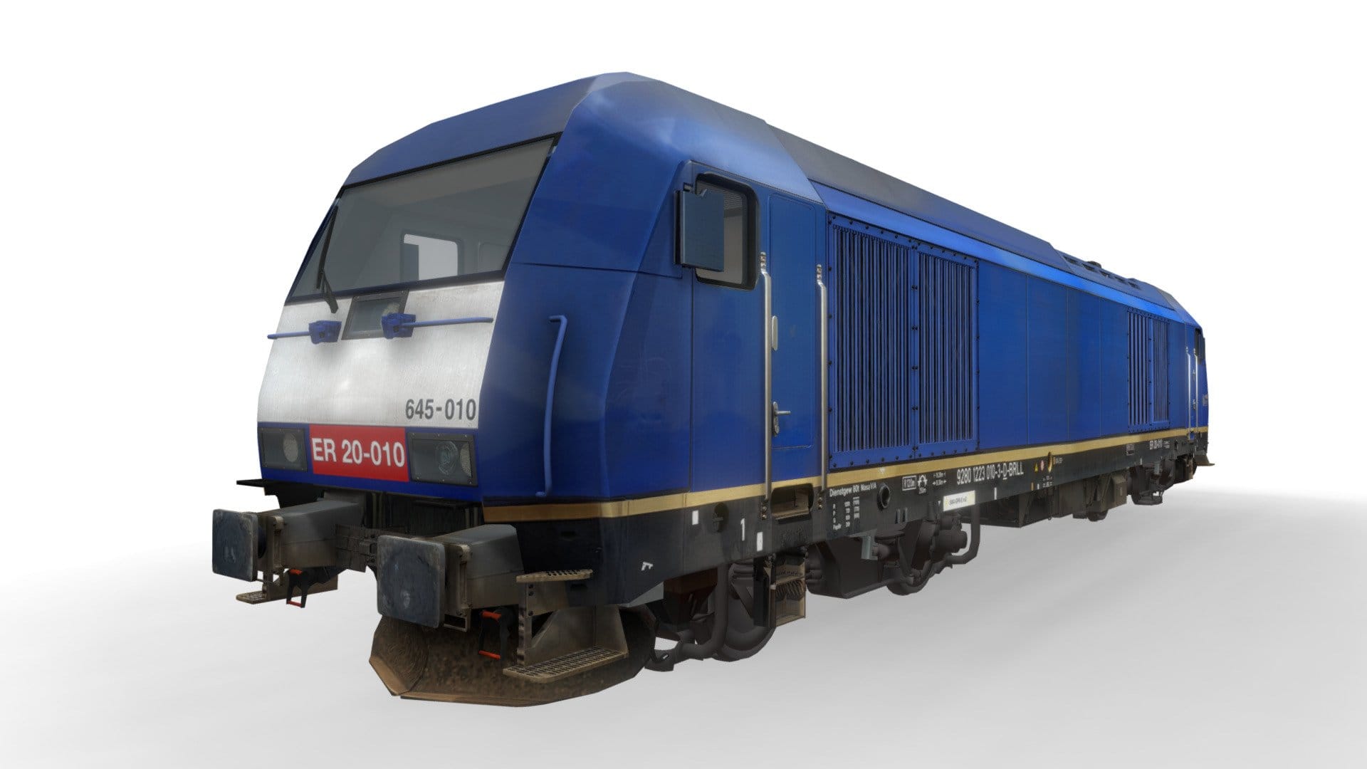 Download Locomotive Class 223 - ER20-010 - BRLL 3D Model | deep3dsea