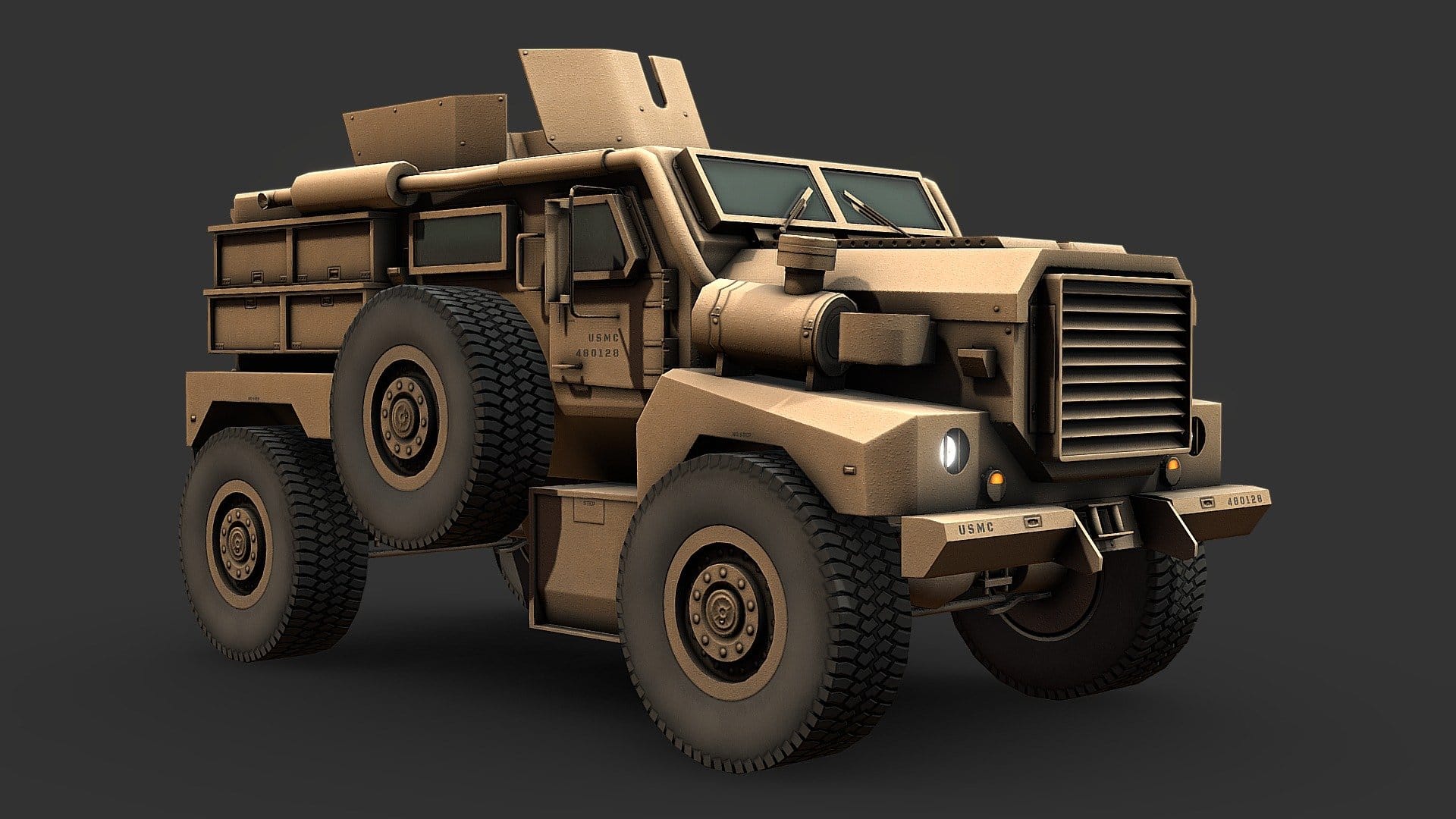 Mine Resistant Ambush Protected Vehicle (MRAP) - deep3dsea