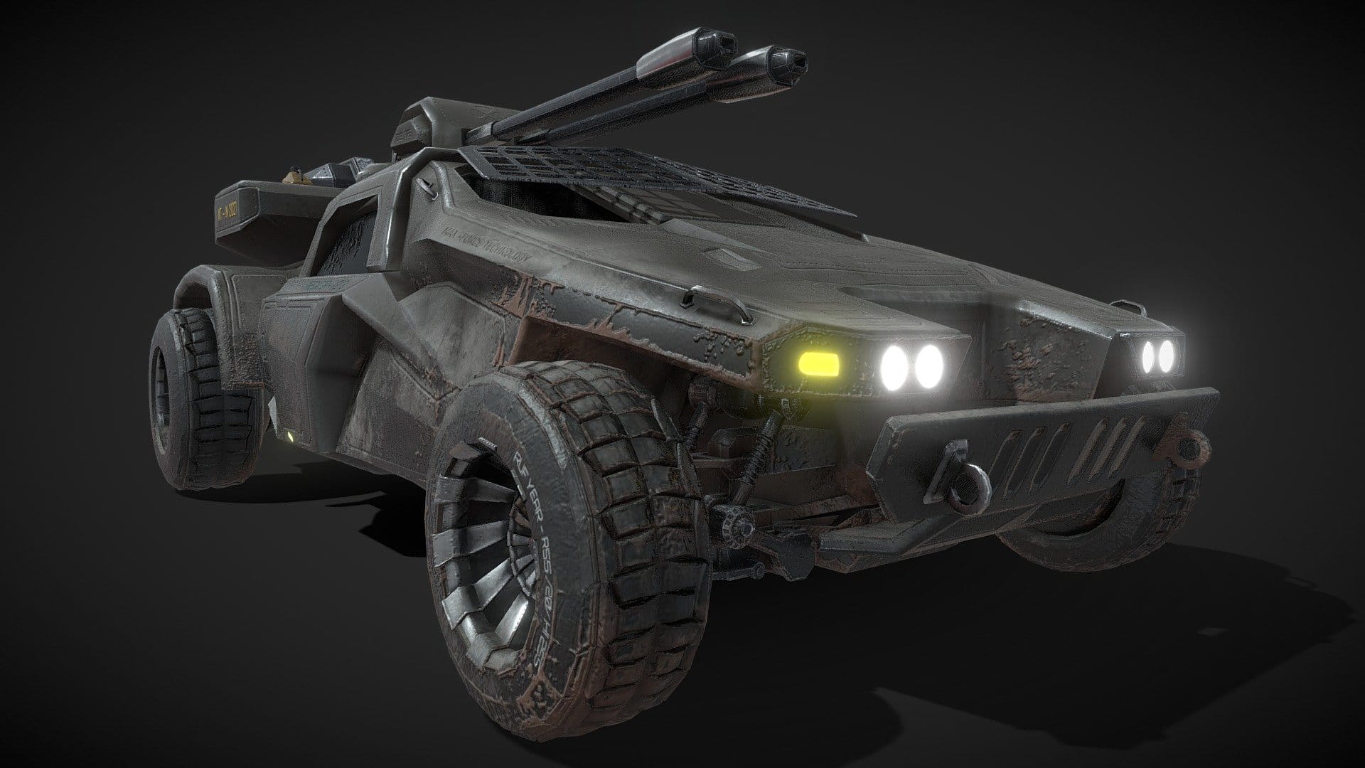 Predator LTA Military Vehicle - deep3dsea