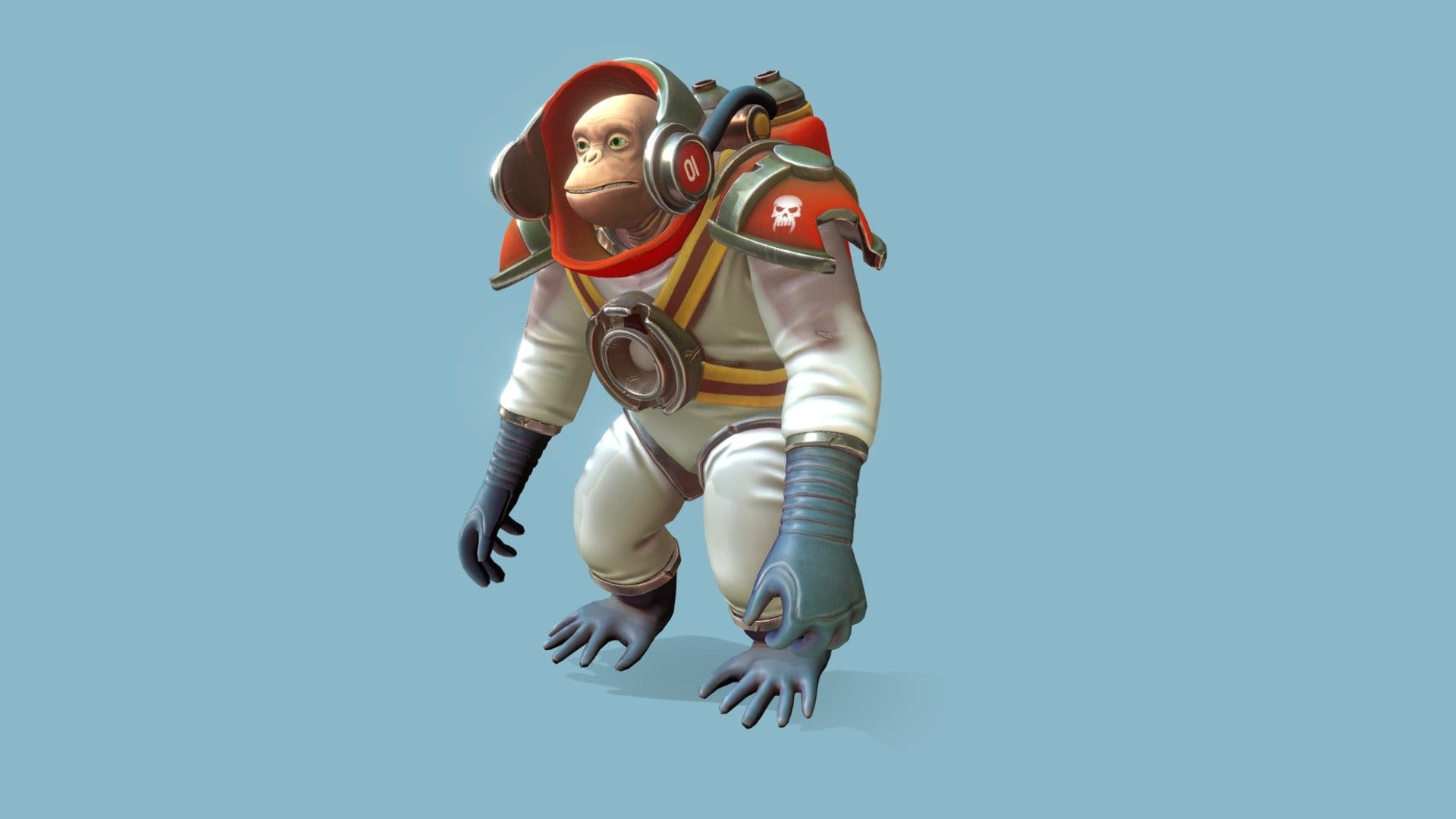 SpaceMonkey-01 - deep3dsea