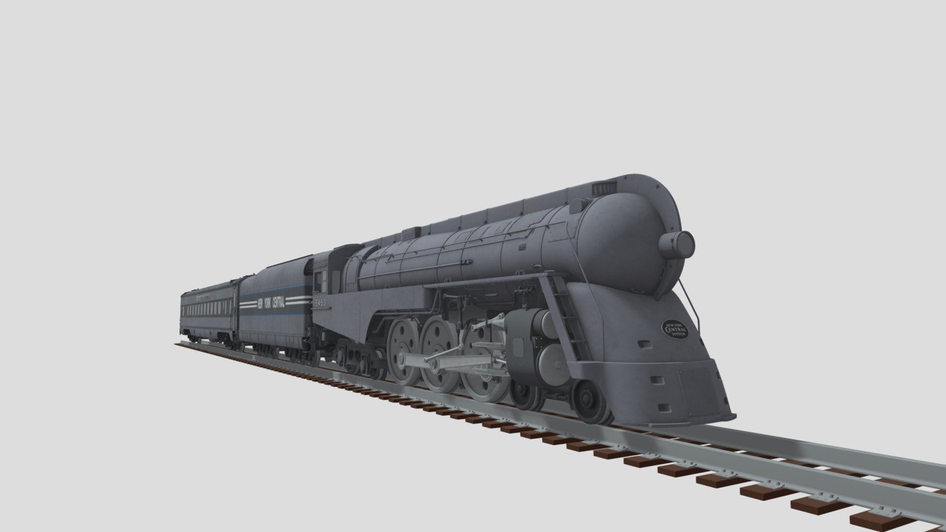 20th Century Limited Hudson Train - deep3dsea