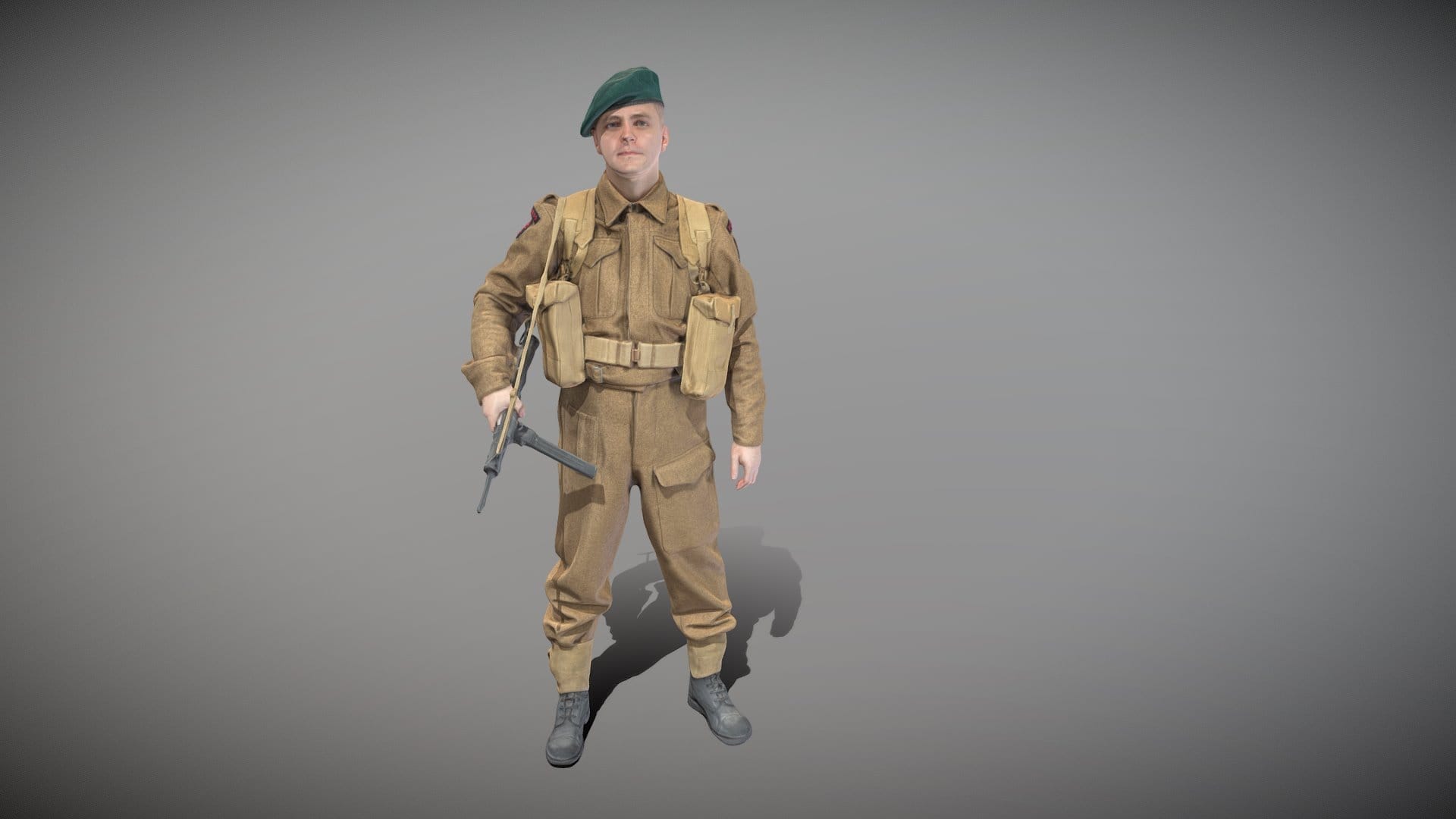 British commando character from World War 2 43 - deep3dsea