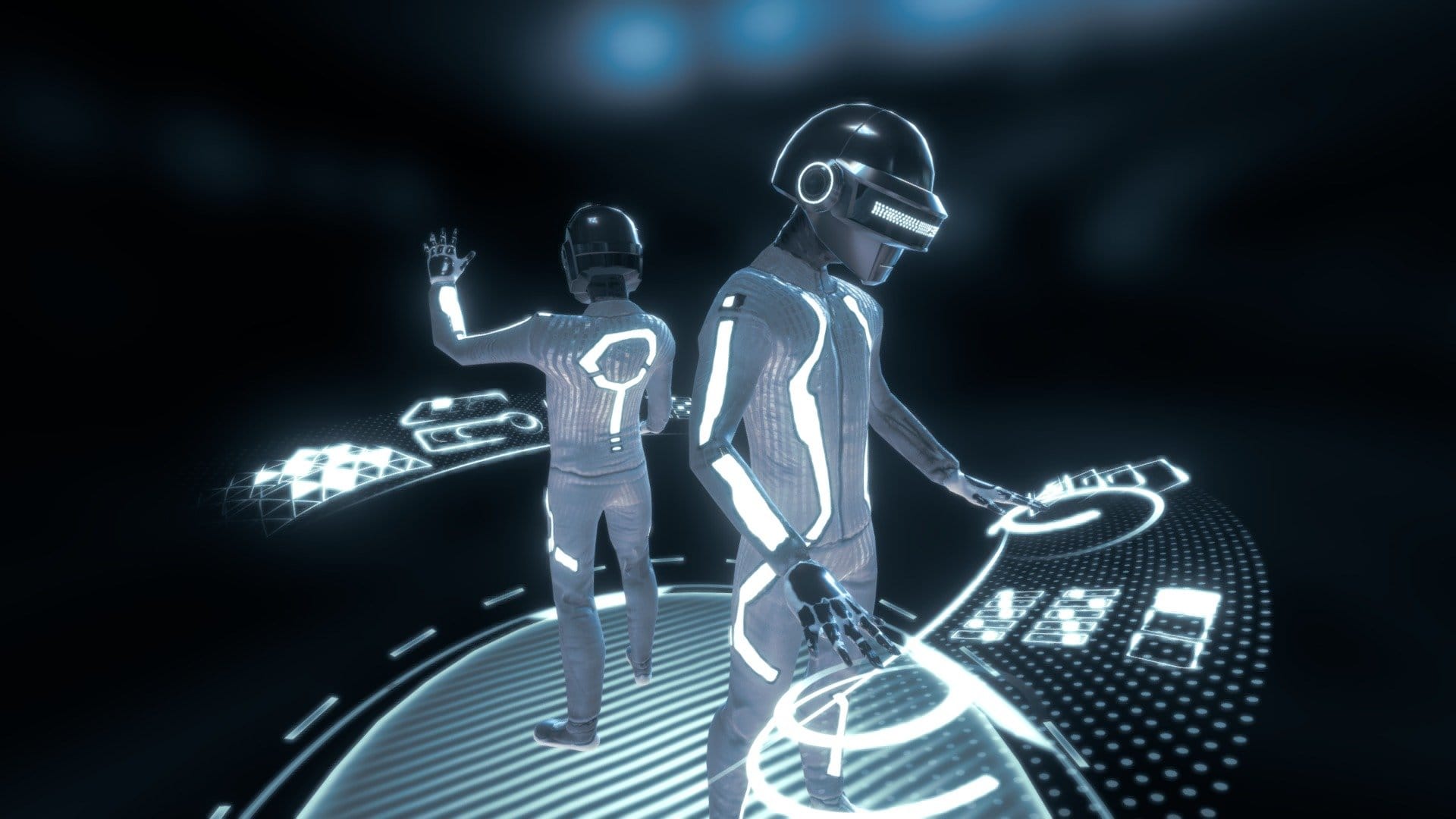 Tron Legacy Daft Punk Cameo