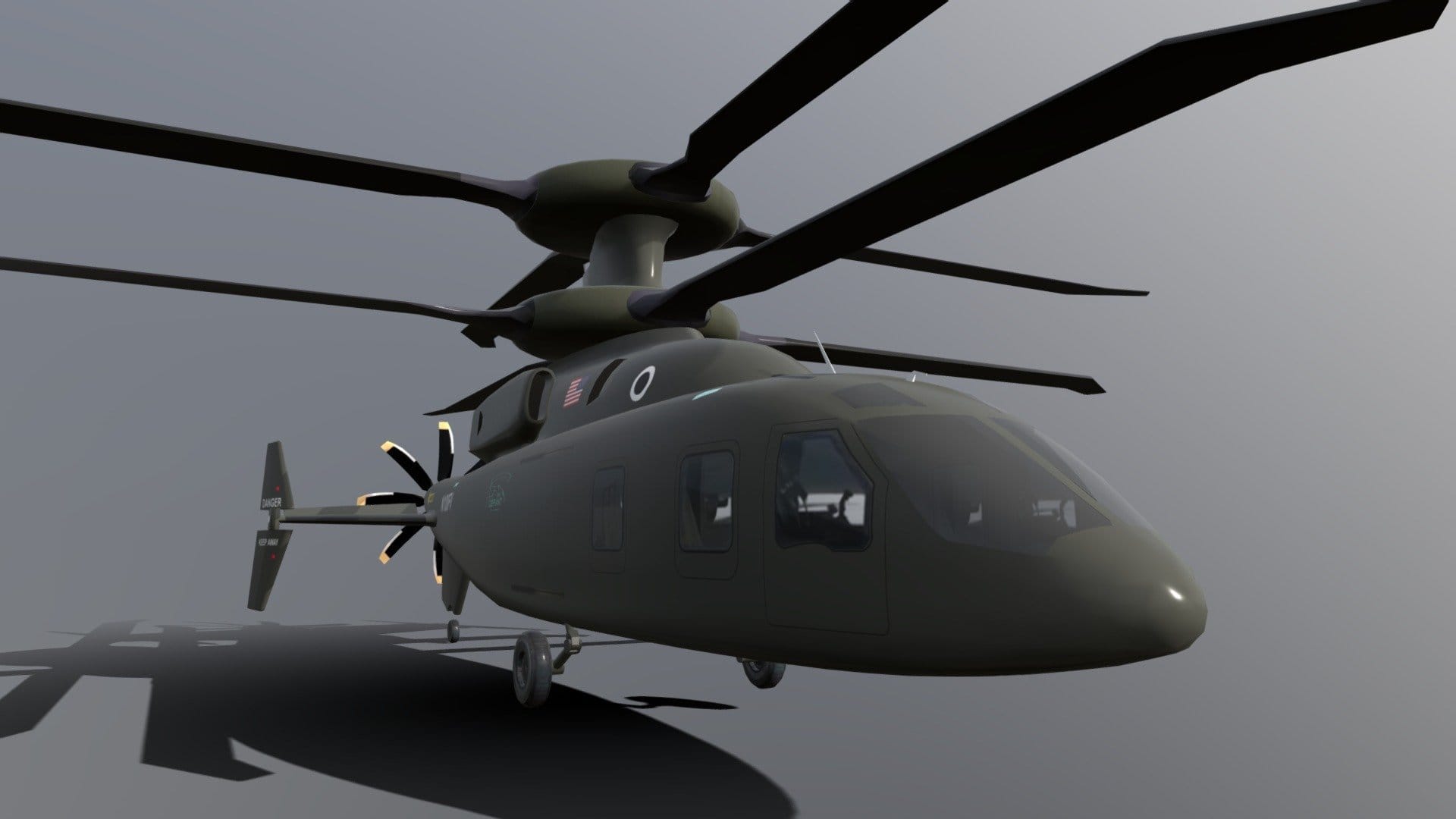 Cobra Attack Helecopter - deep3dsea