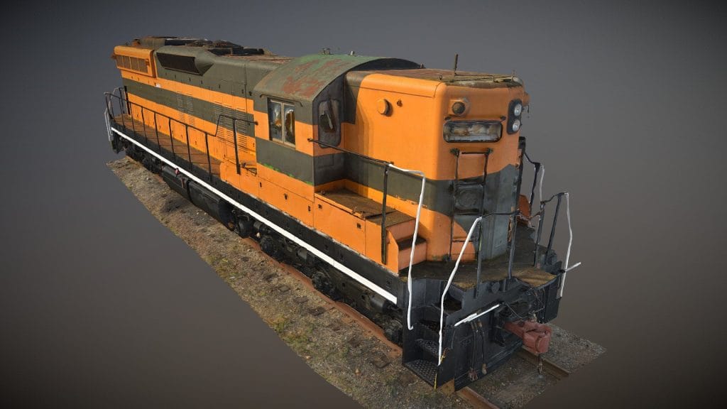 Great Northern EMD SD9 #599 - deep3dsea