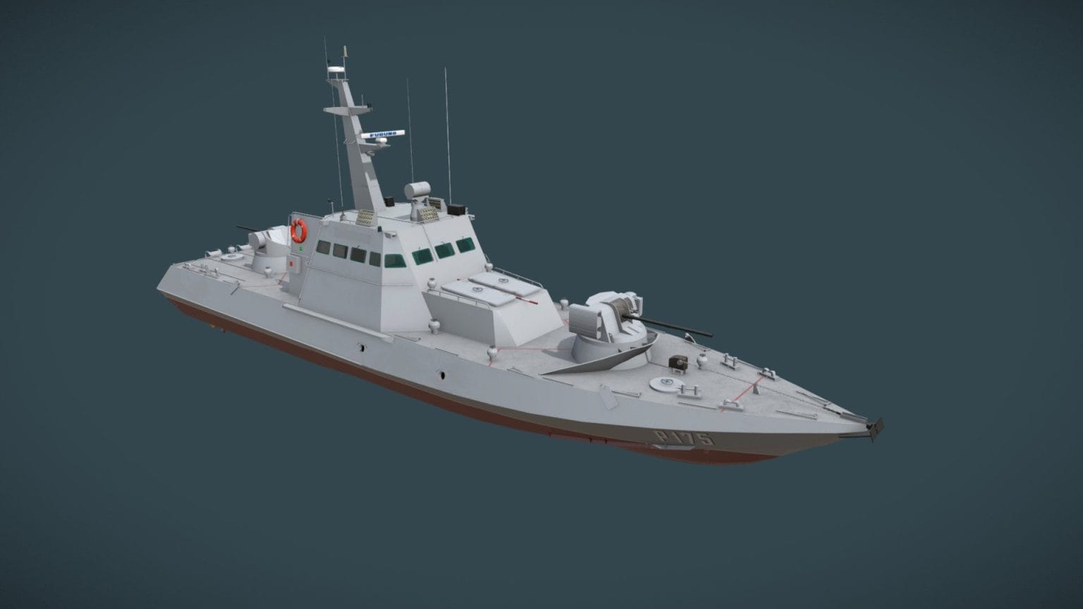 Gyurza-M class artillery boat 58155 - deep3dsea