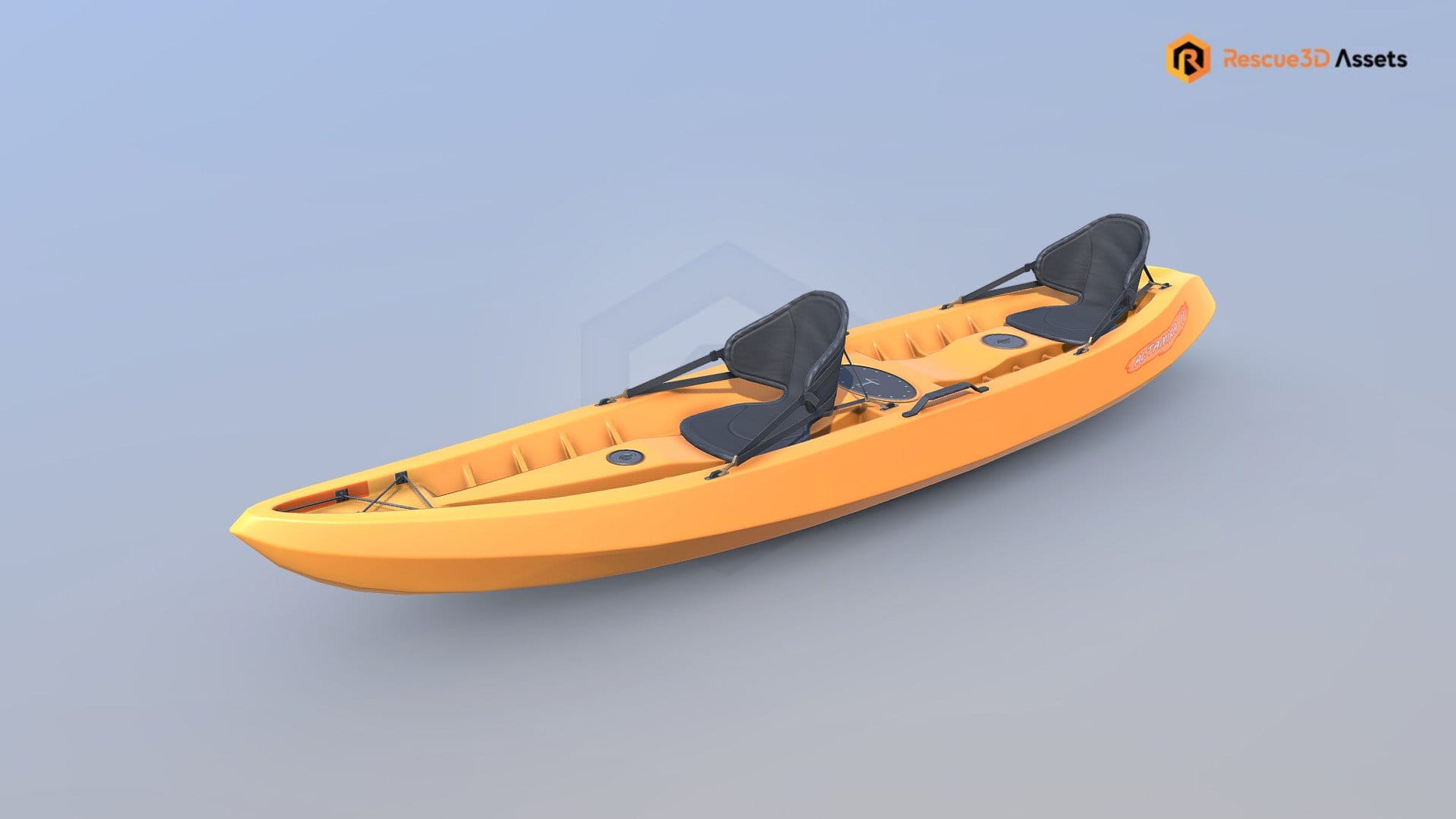 Lifeguard Rescue Kayak - deep3dsea