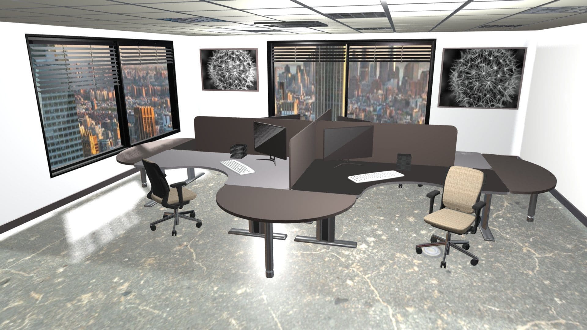 Office setting - deep3dsea