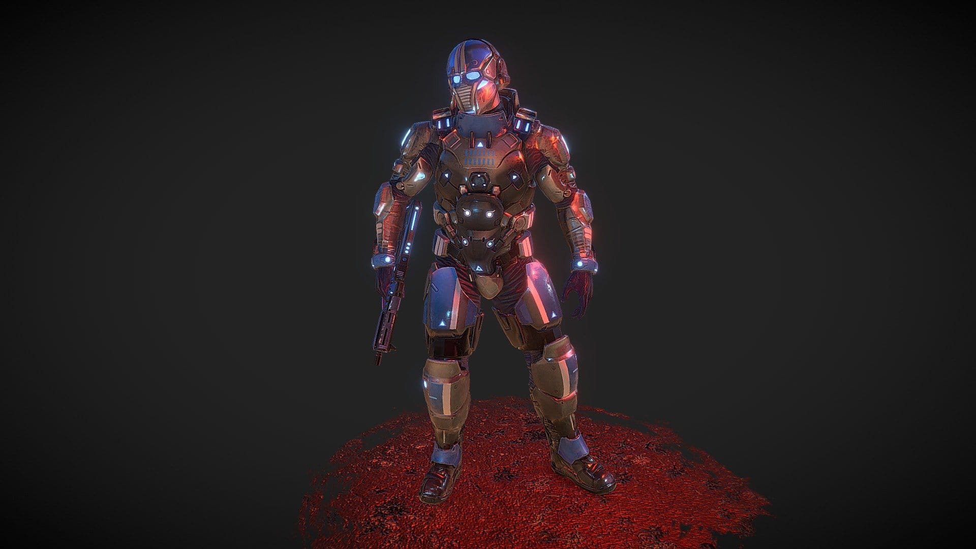 Sci Fi Soldier 3 - deep3dsea