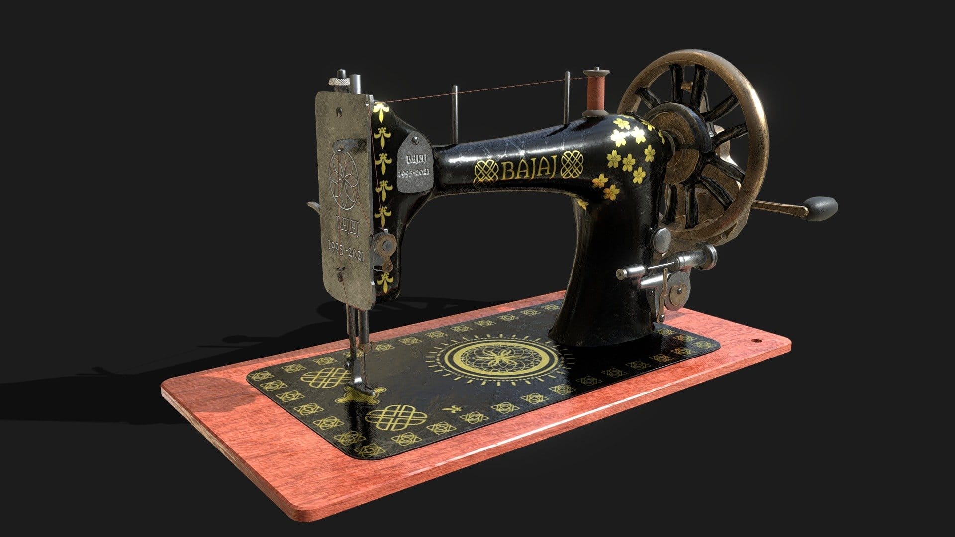 Download sewing machine 3D Model | deep3dsea