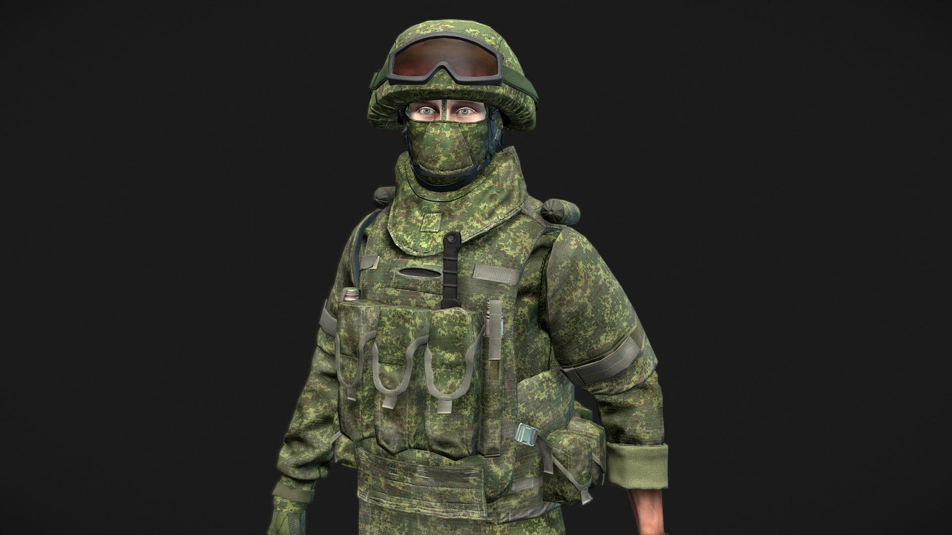 Soldier (Russian Armed Forces) - deep3dsea