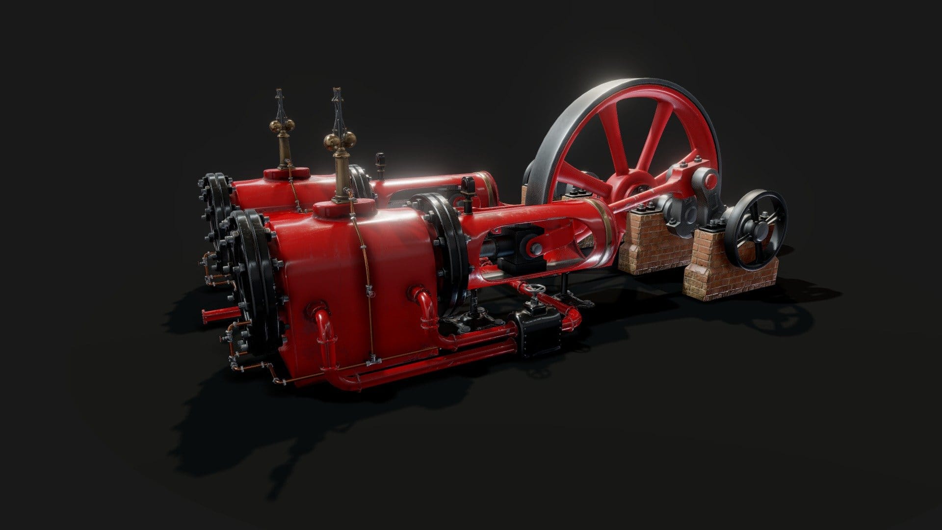 Steam Engine - "The Beast" - deep3dsea