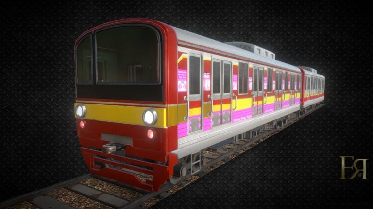 Train KRL Commuterline Indonesia - deep3dsea