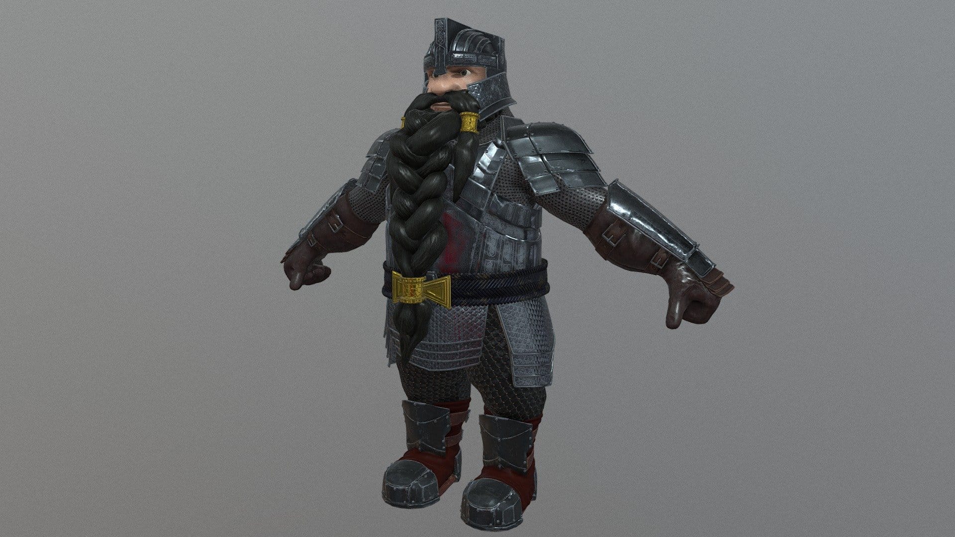 3D model of dwarf - deep3dsea