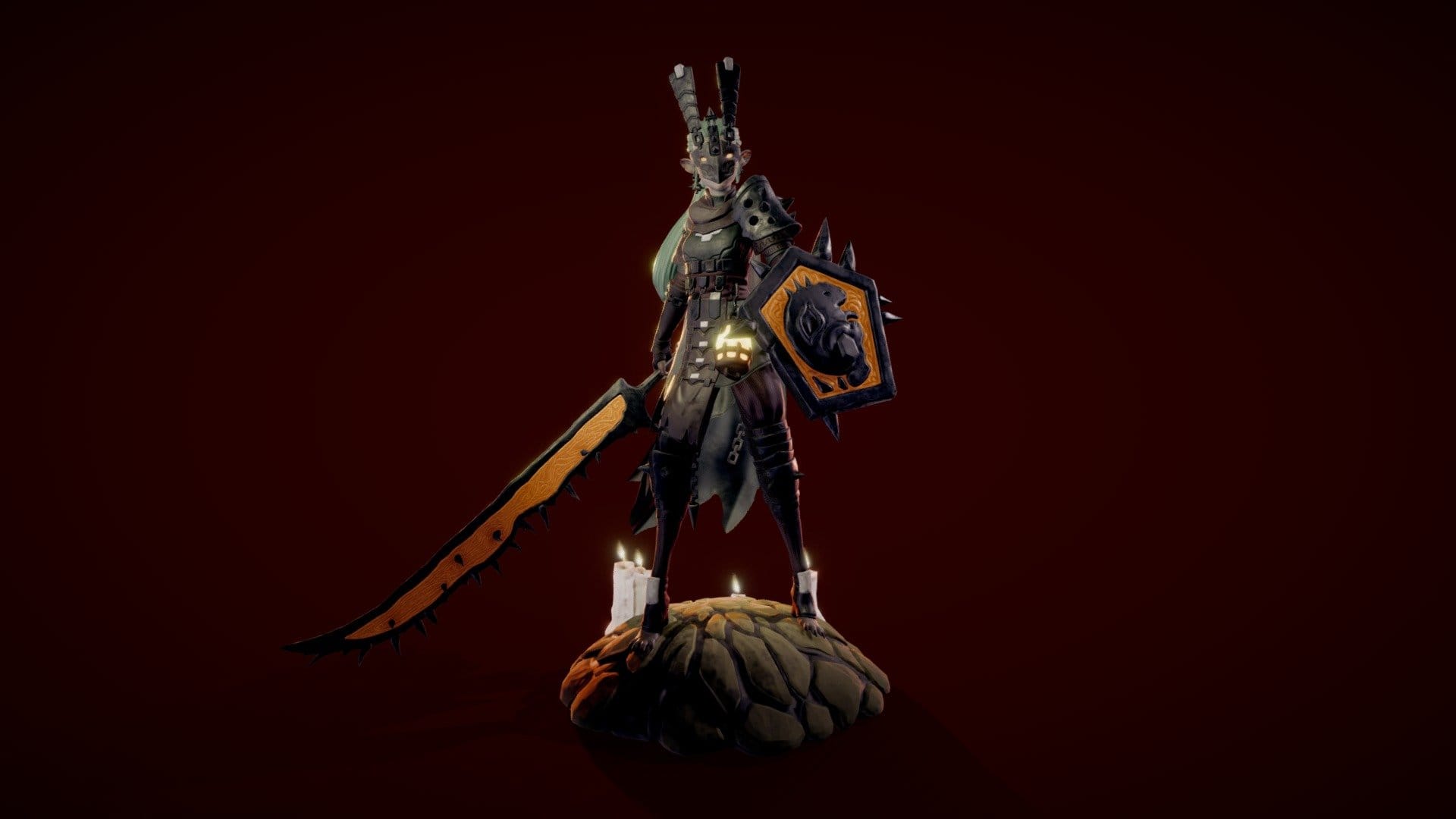 Ancient Warrior - deep3dsea