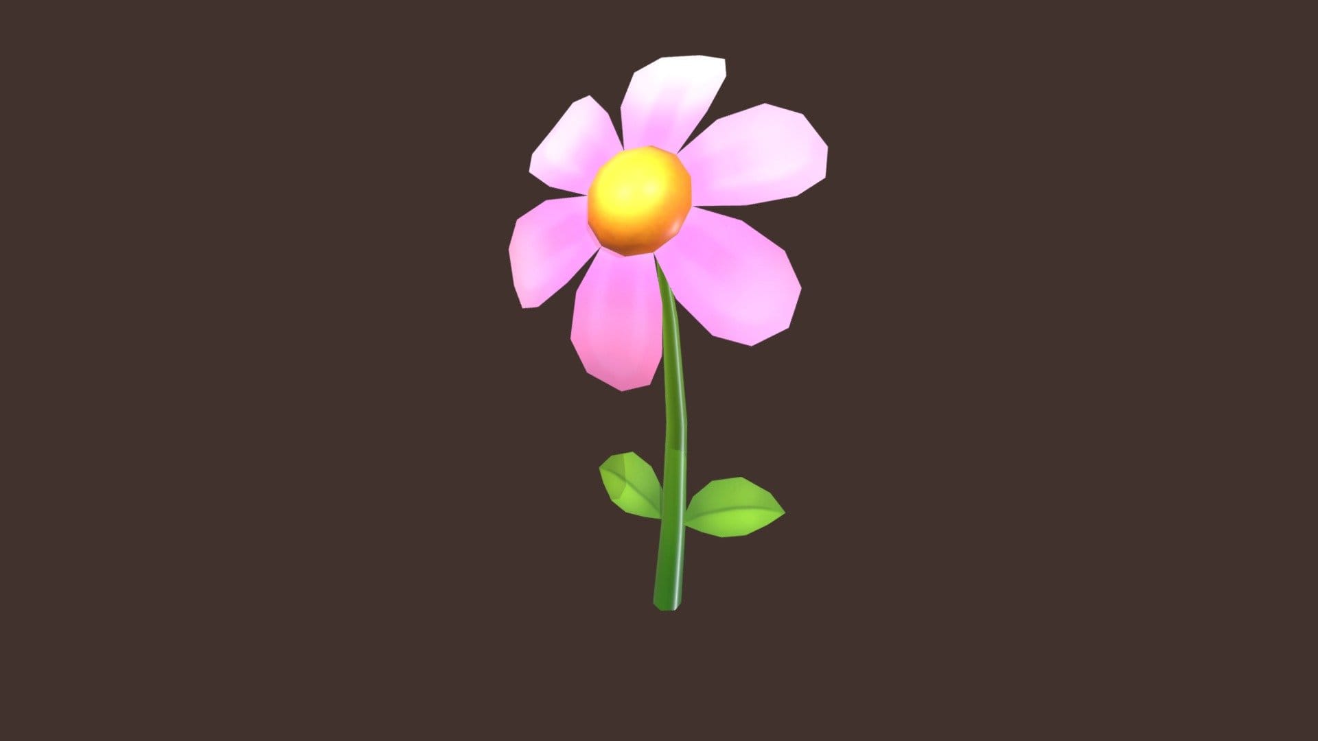 Cartoon Flower - deep3dsea