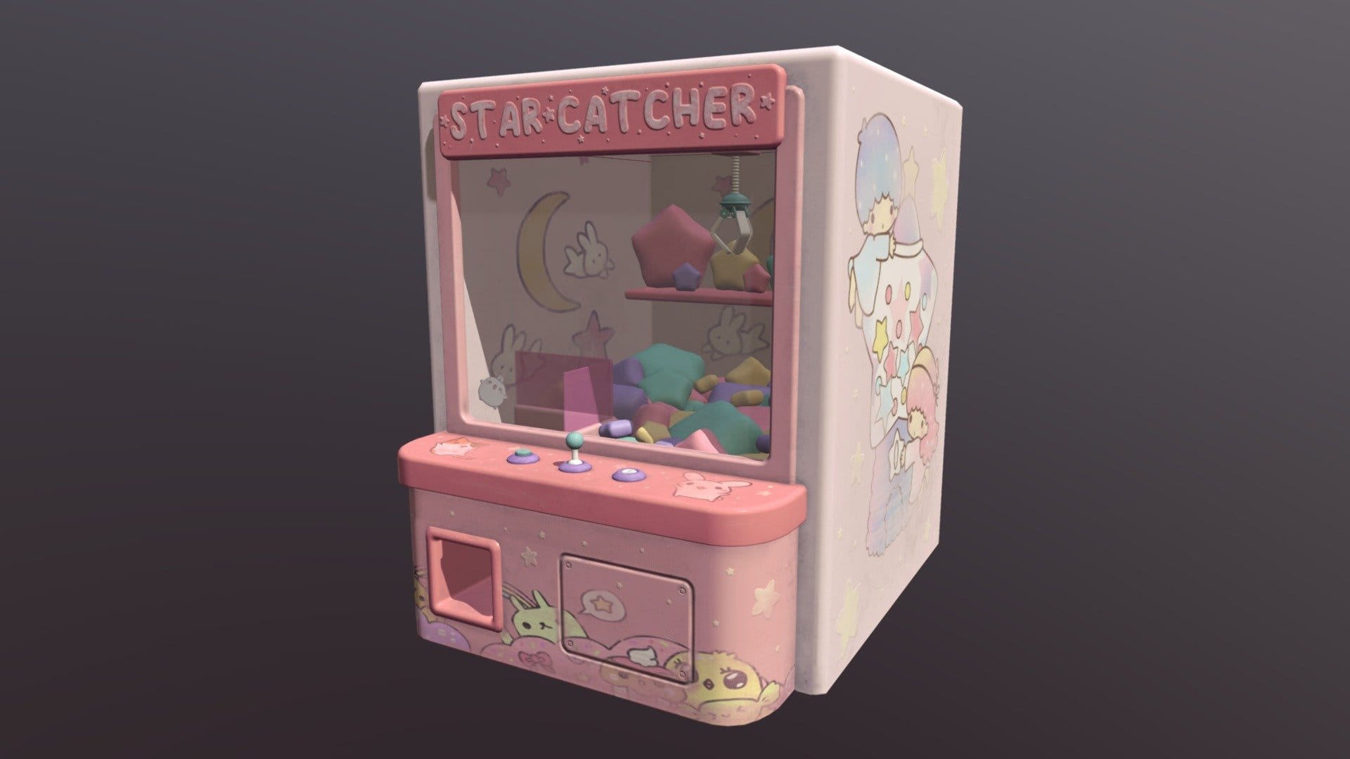Claw machine (with textures) - deep3dsea
