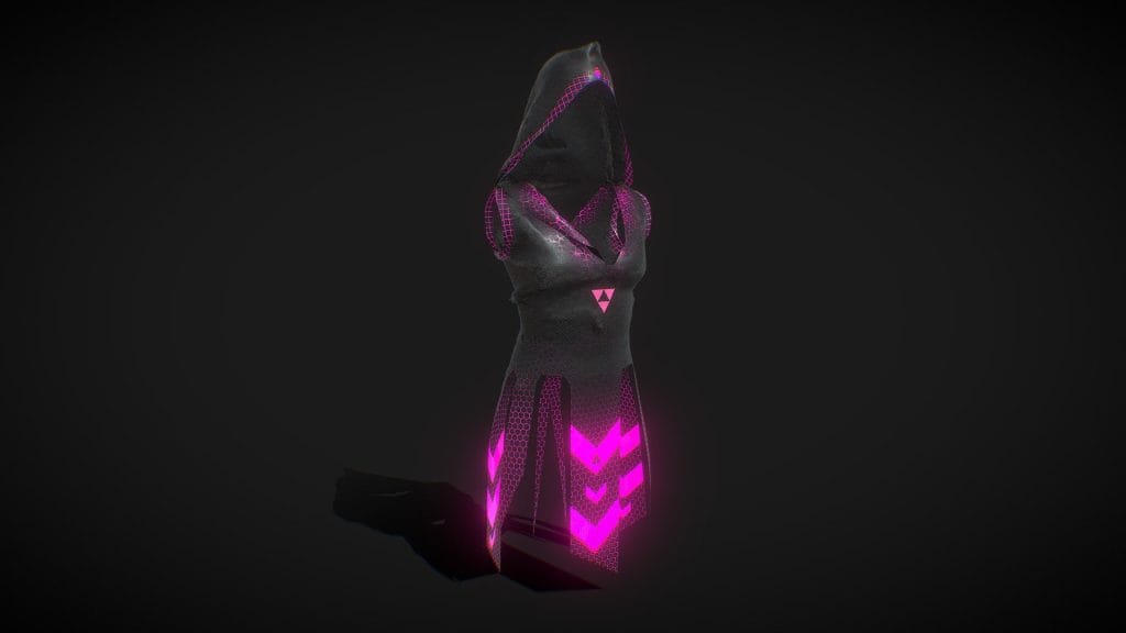 Cyberpunk Girl Hacker Suit - Pink ハッカースーツ - deep3dsea