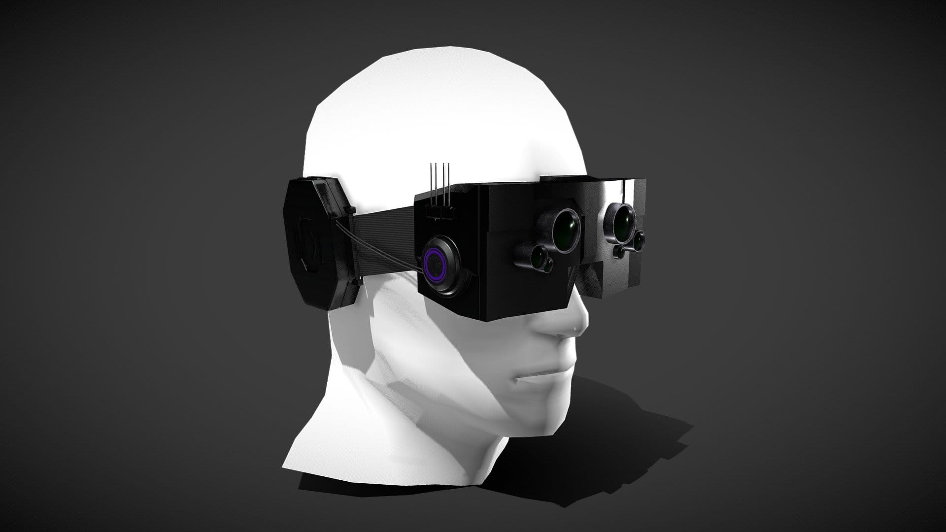 Cyberpunk Headset - deep3dsea