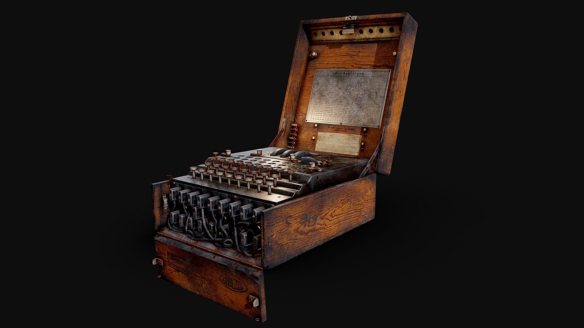 Enigma Machine - deep3dsea