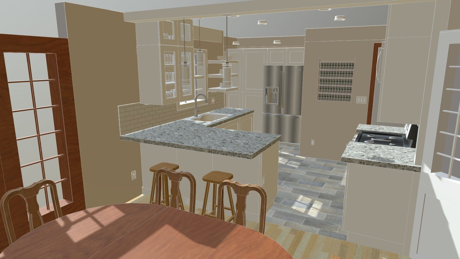 Kitchen - SchlosserHouse - deep3dsea