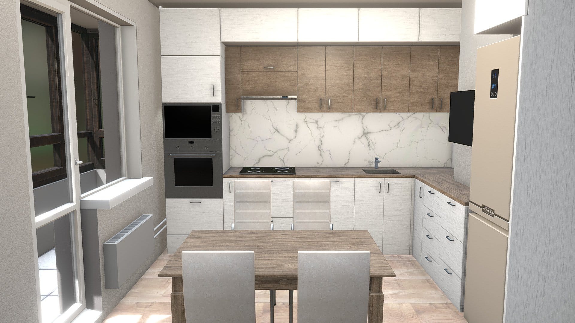 Model kitchen room for Game - deep3dsea