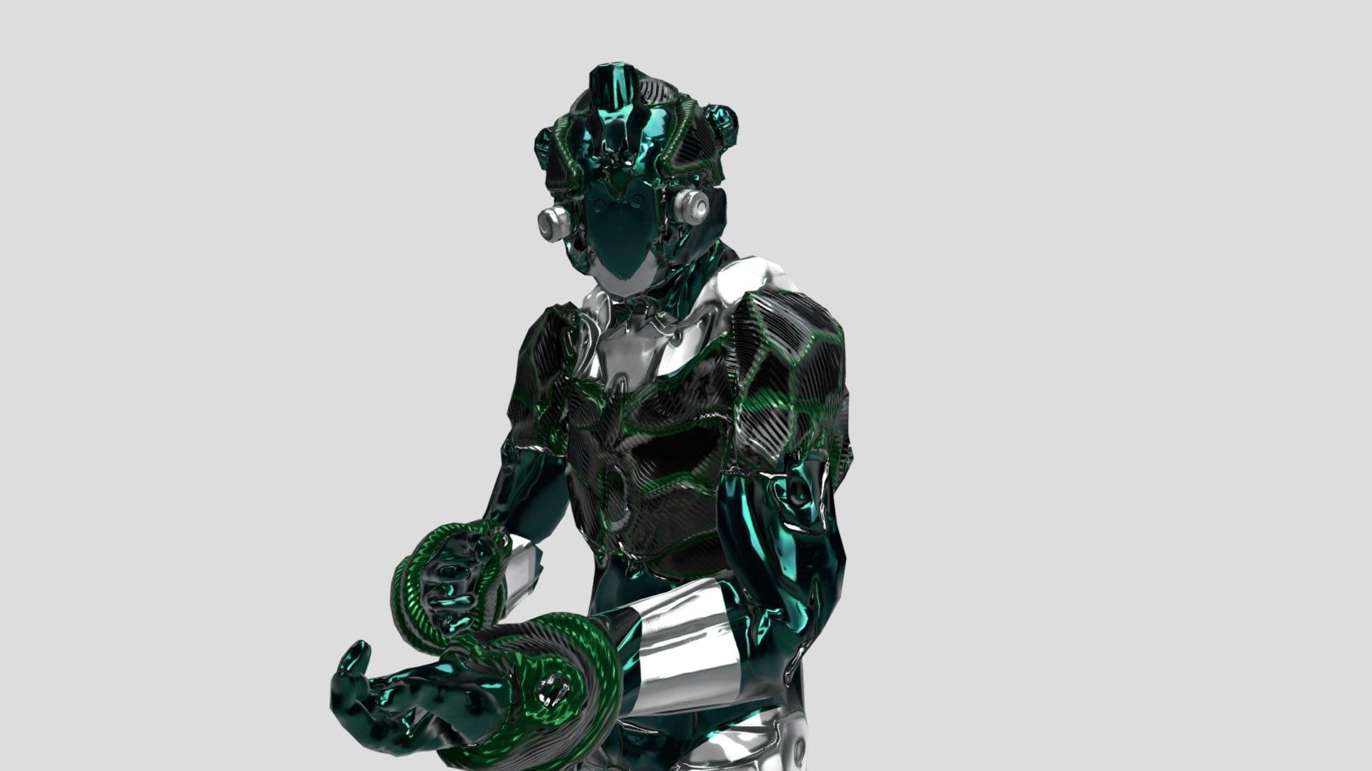 Robot Metal Animation - deep3dsea