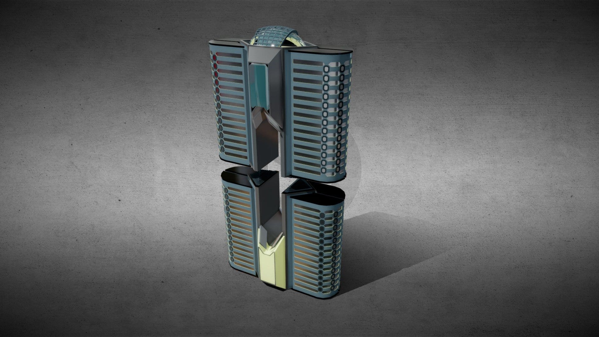 SciFi building_174 - deep3dsea