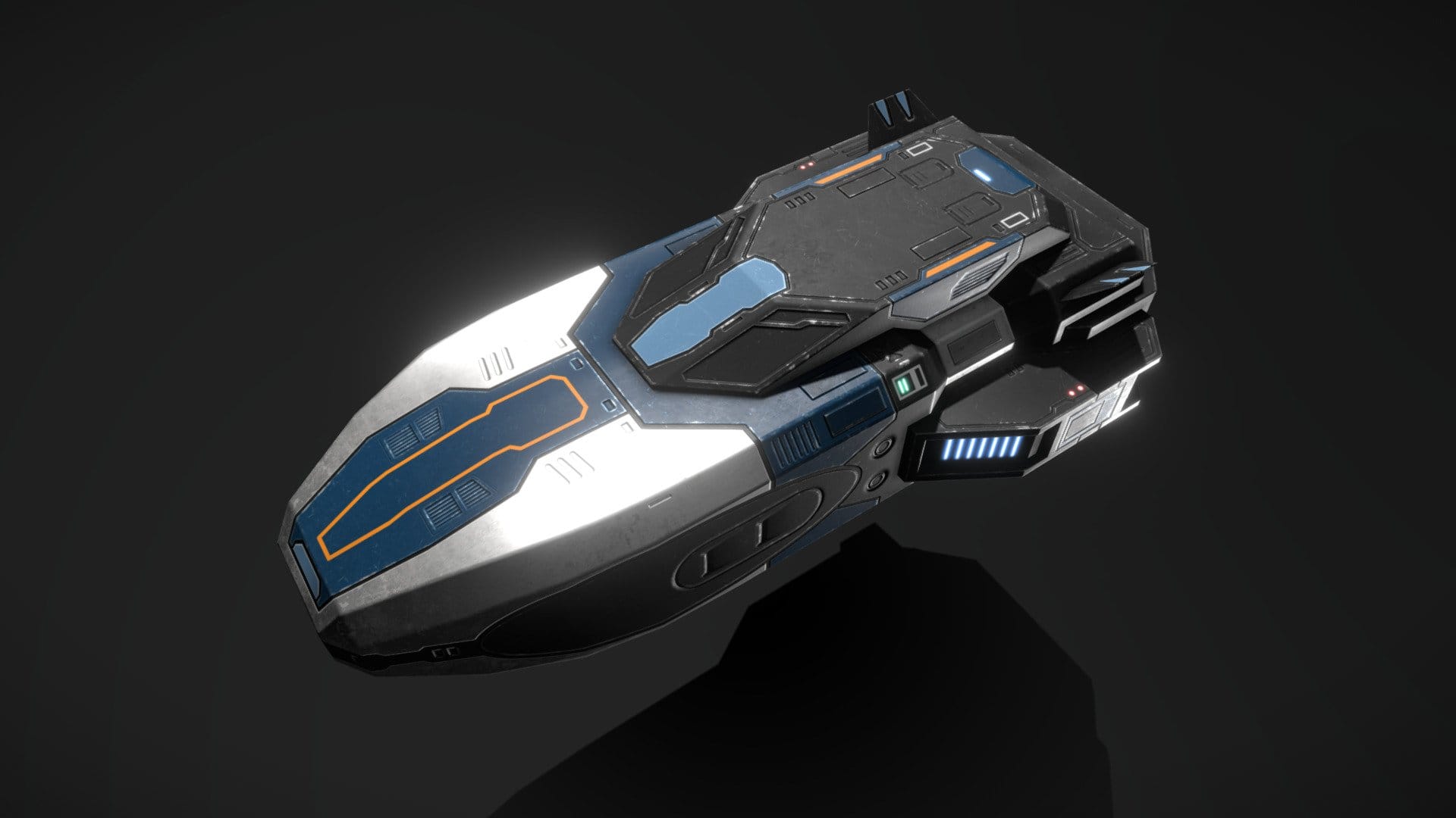 Spaceship Escape Pod - deep3dsea