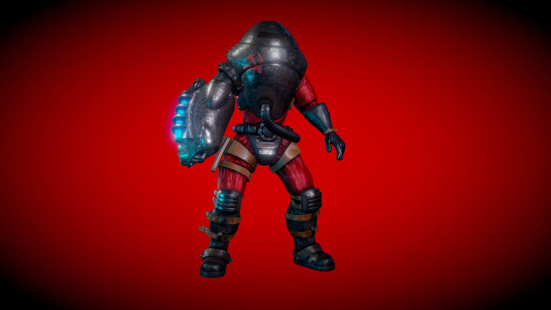 Tesla Trooper - Red Alert - deep3dsea