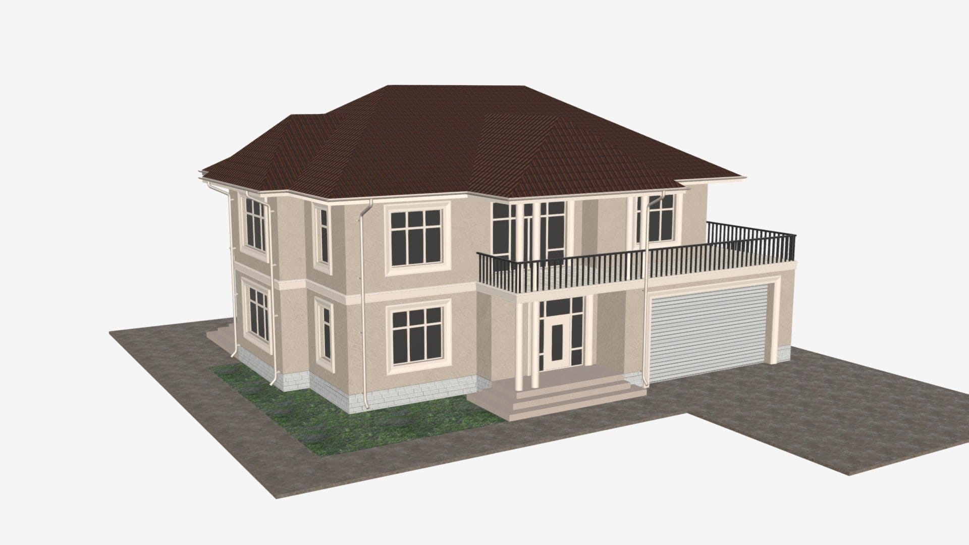 Two story villa house - deep3dsea