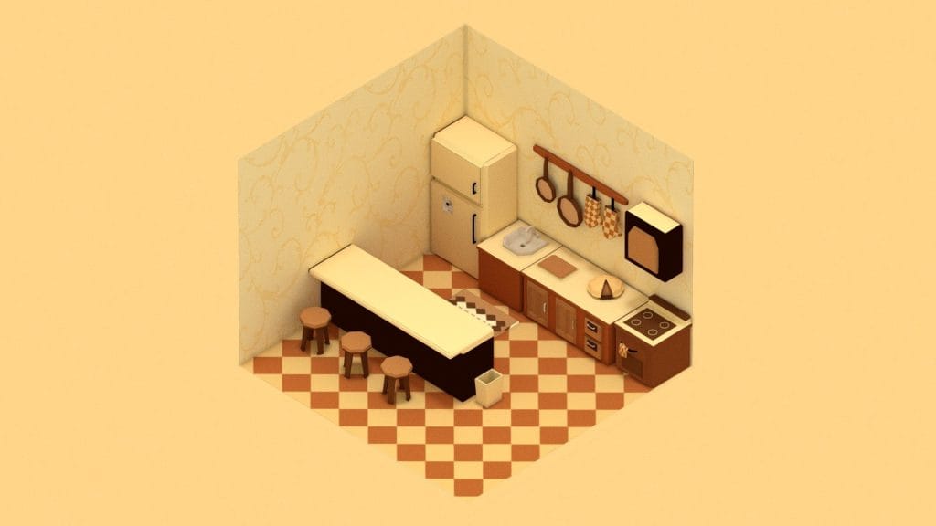 Download UNDERTALE: Toriel's Kitchen 3D Model | deep3dsea