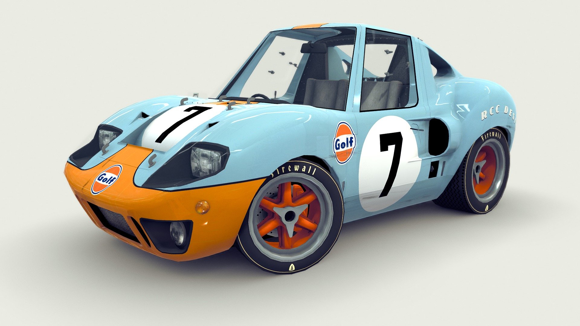 Cartoon Prototype Car - deep3dsea