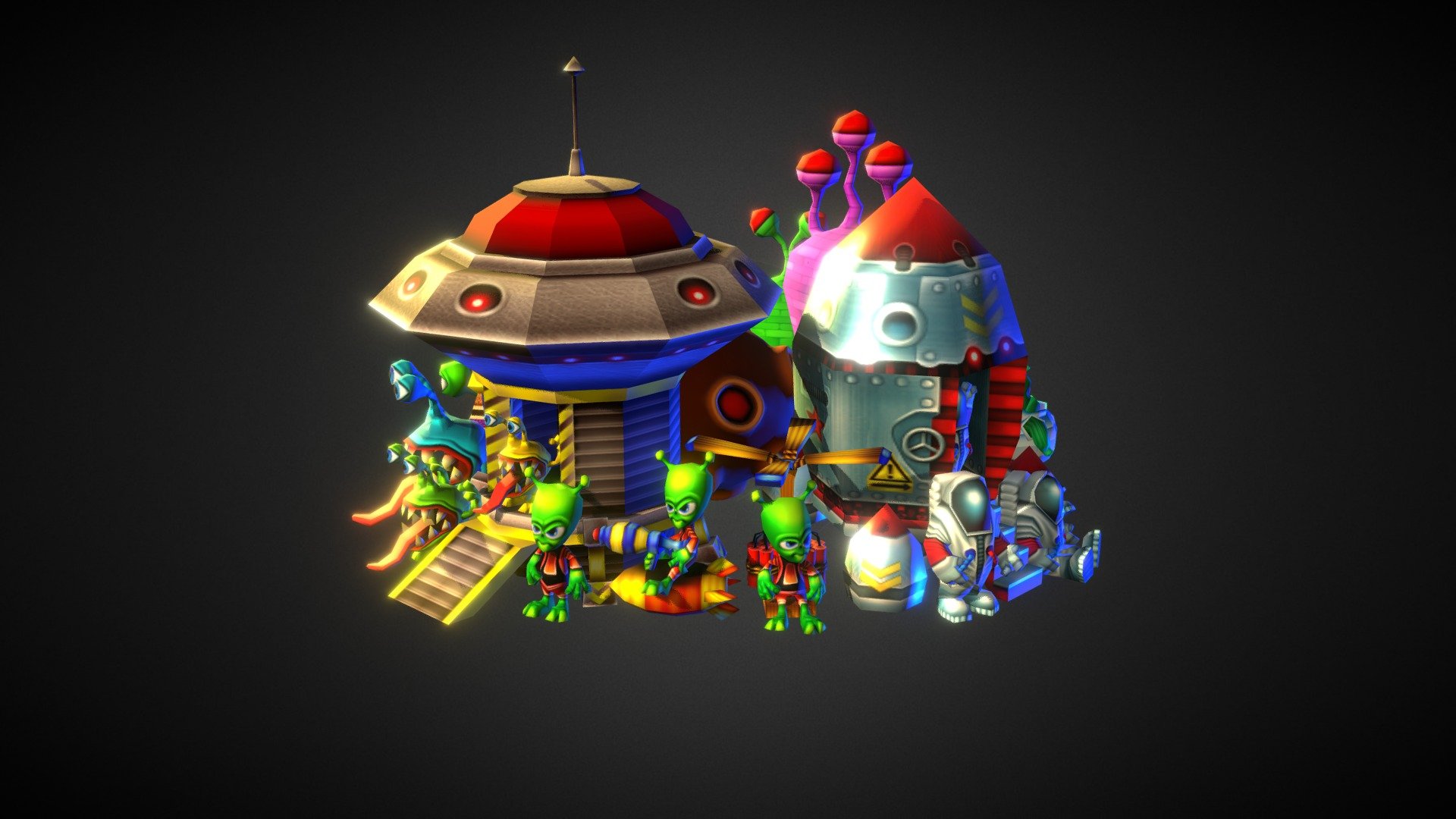 Low-Poly Space Pack - deep3dsea