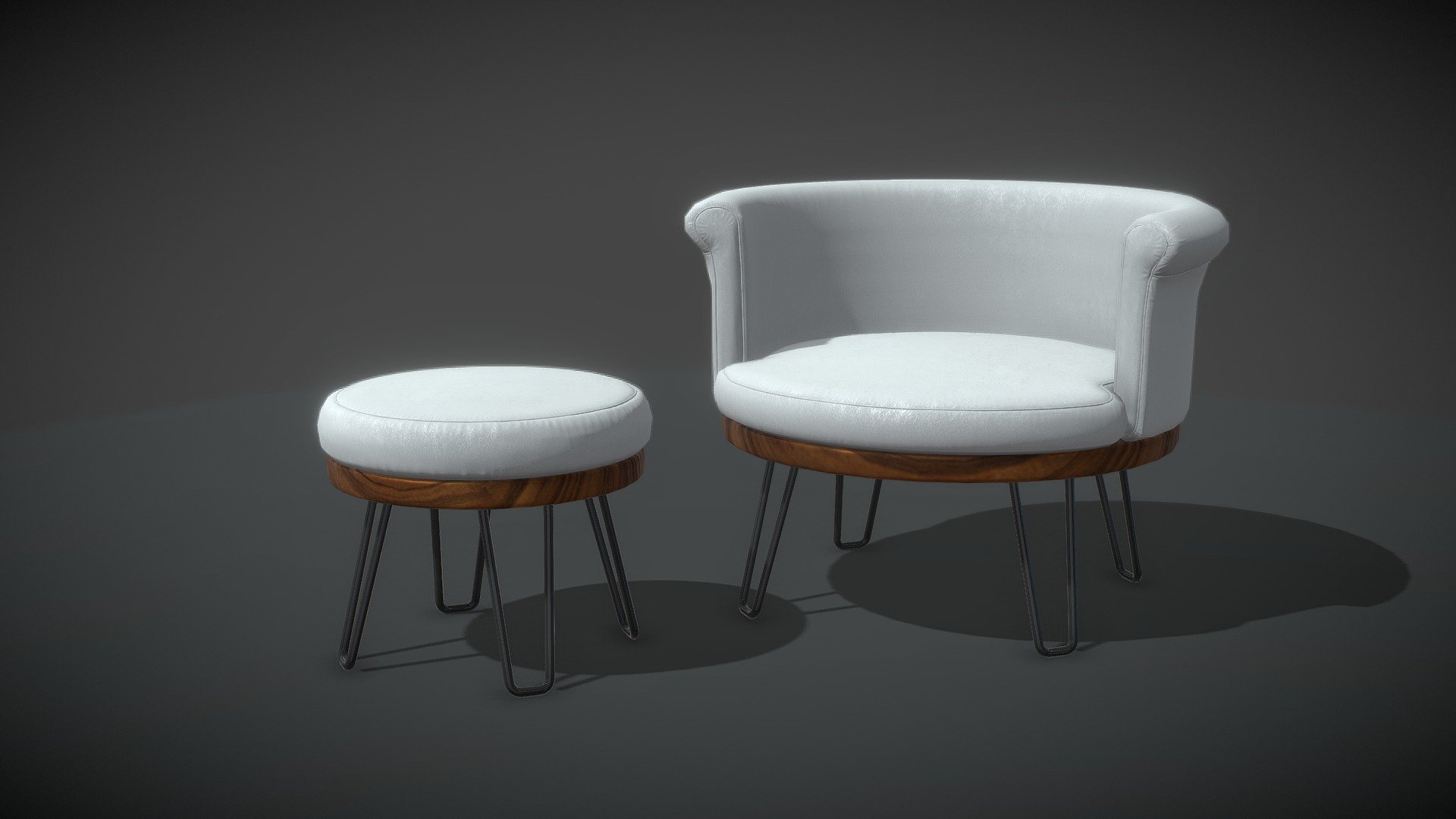 Modern Circle Sofa - deep3dsea