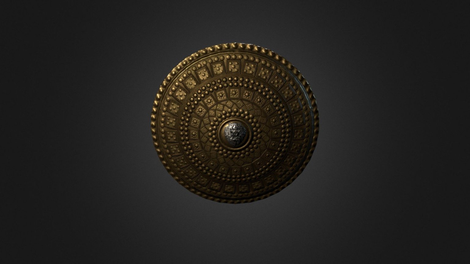 Parma - Roman shield - deep3dsea