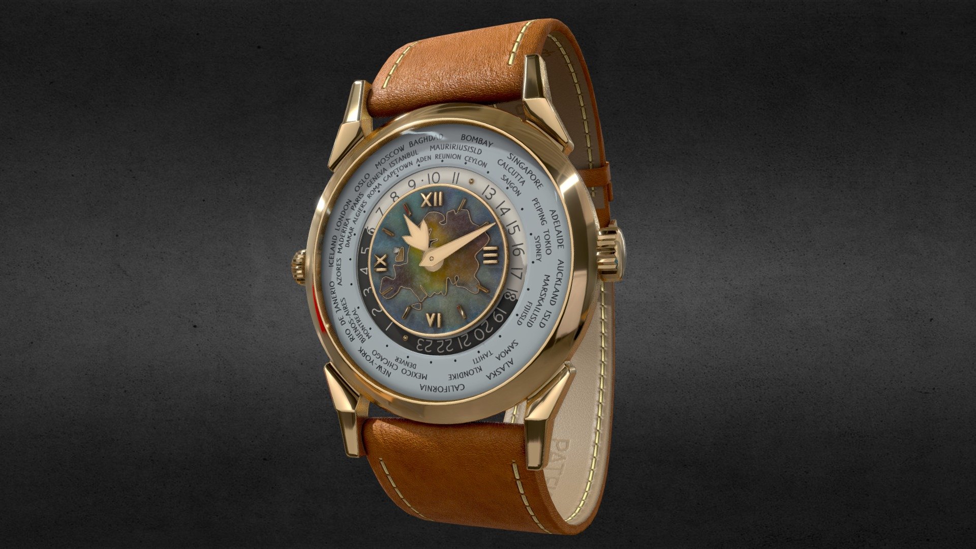 Patek Philippe Two-Crown Worldtime - deep3dsea