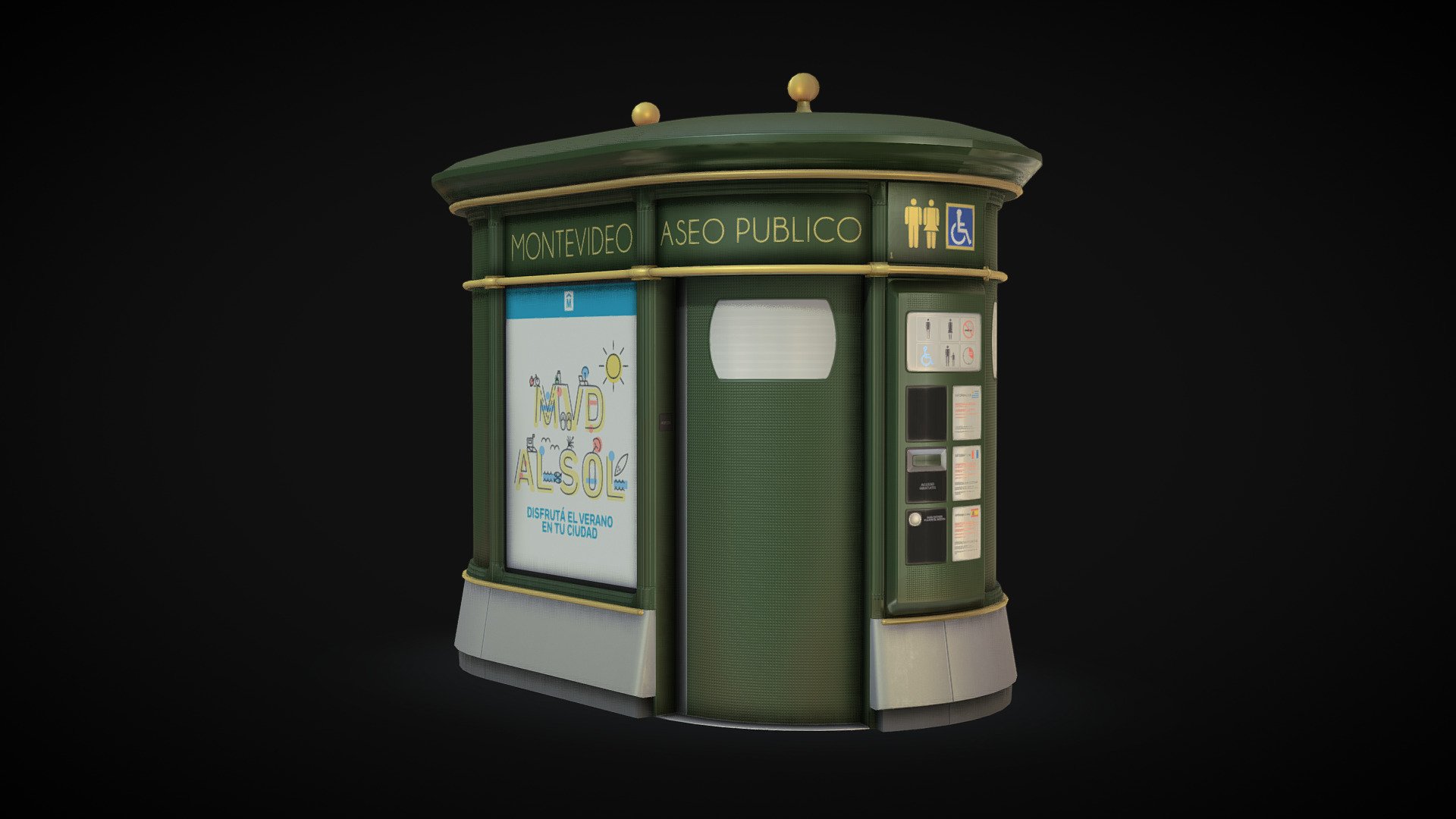 Public Toilet - deep3dsea