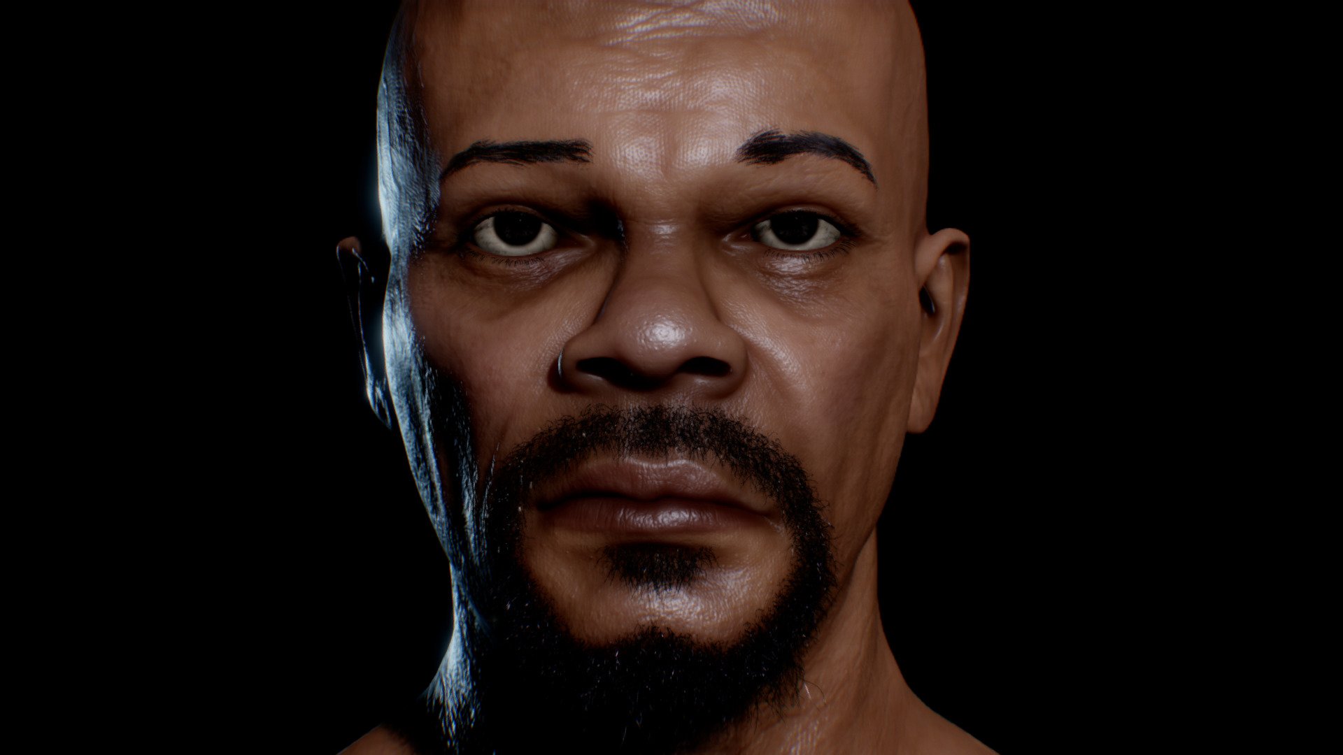 Samuel L. Jackson 3D Model - deep3dsea