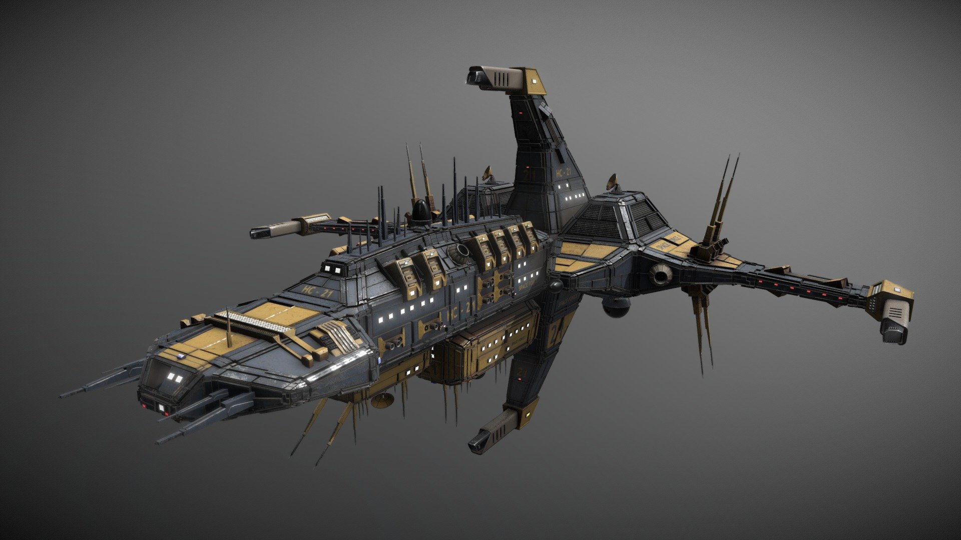 Space Force One - Cruiser - deep3dsea