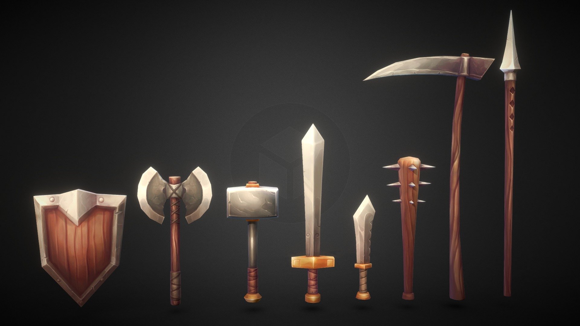 Weapon set - deep3dsea