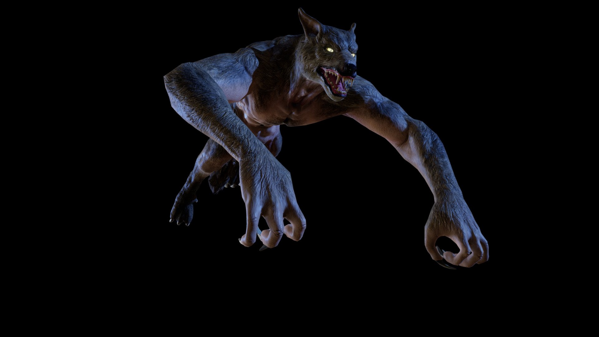WEREWOLF ANIMATIONS - deep3dsea