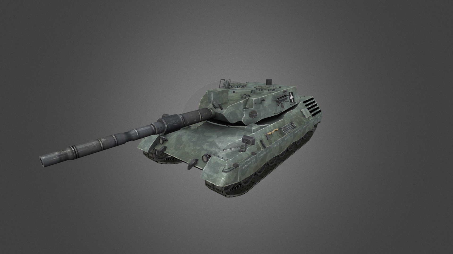 Leopard German Main Battle Tank - deep3dsea
