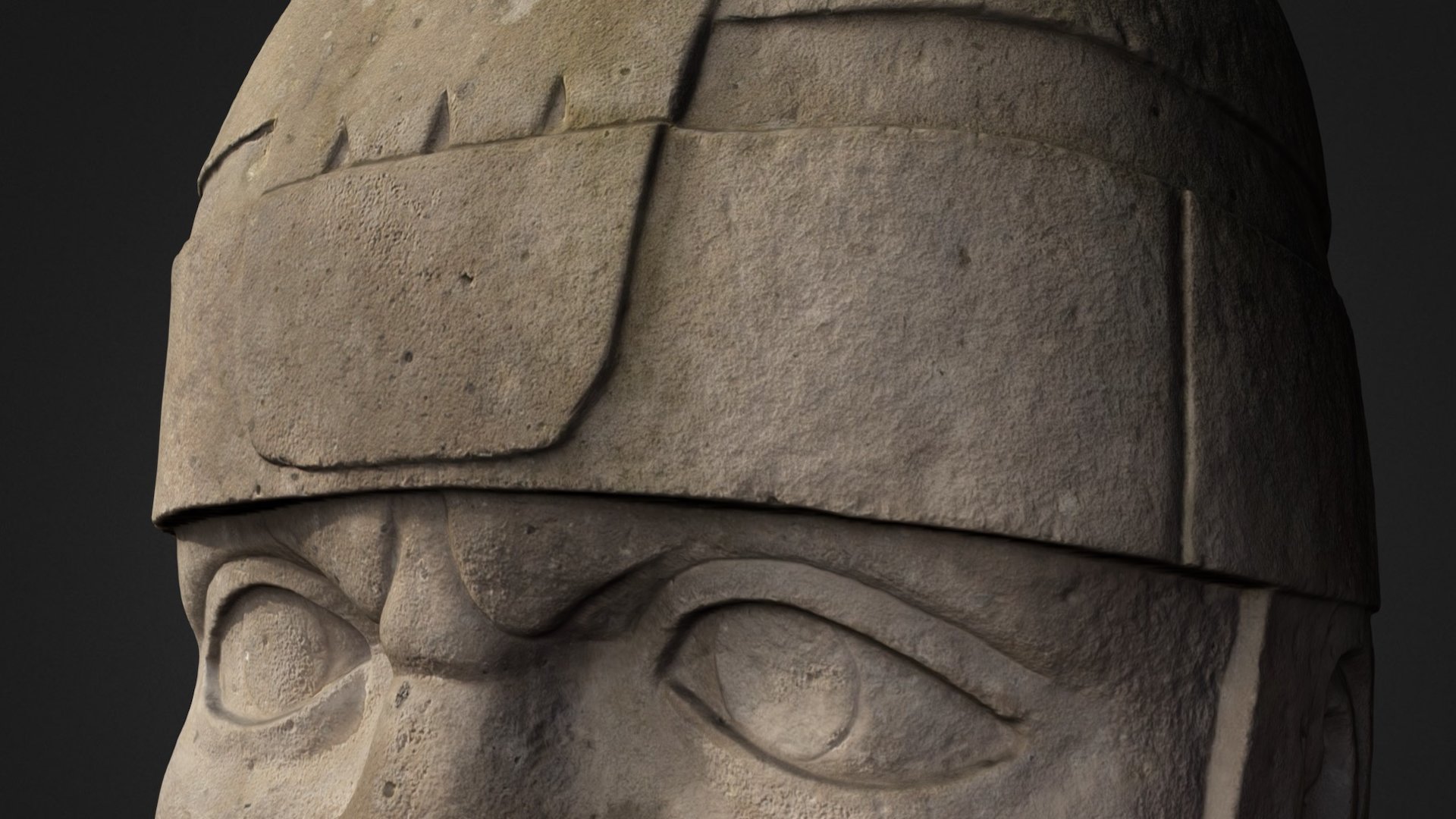 Replica Olmec Colossal Head - deep3dsea